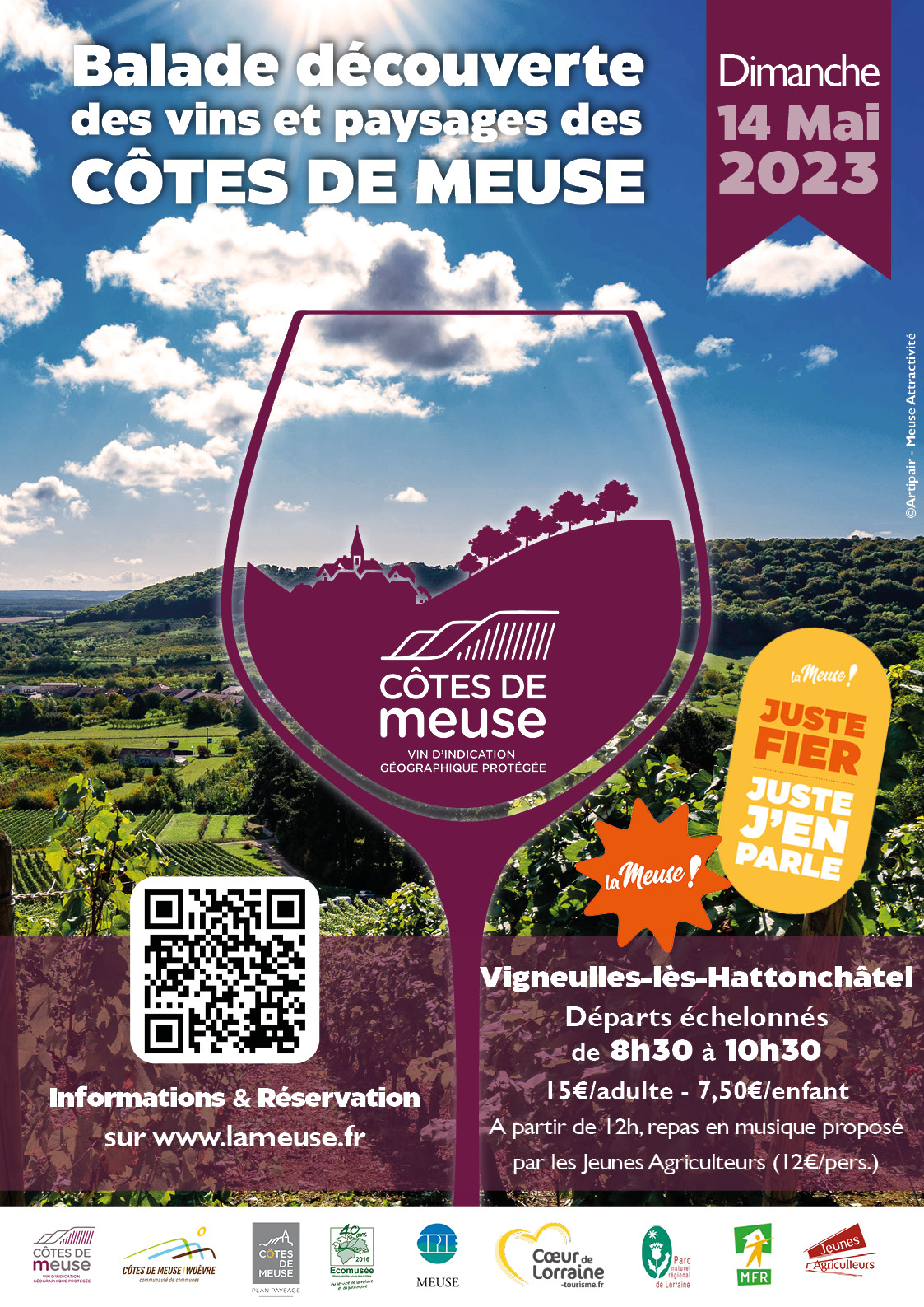Balade découverte des vins et paysages des Côtes de Meuse - dimanche 14 ...